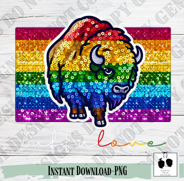 Buffalove Pride – Gemini Twin Designs