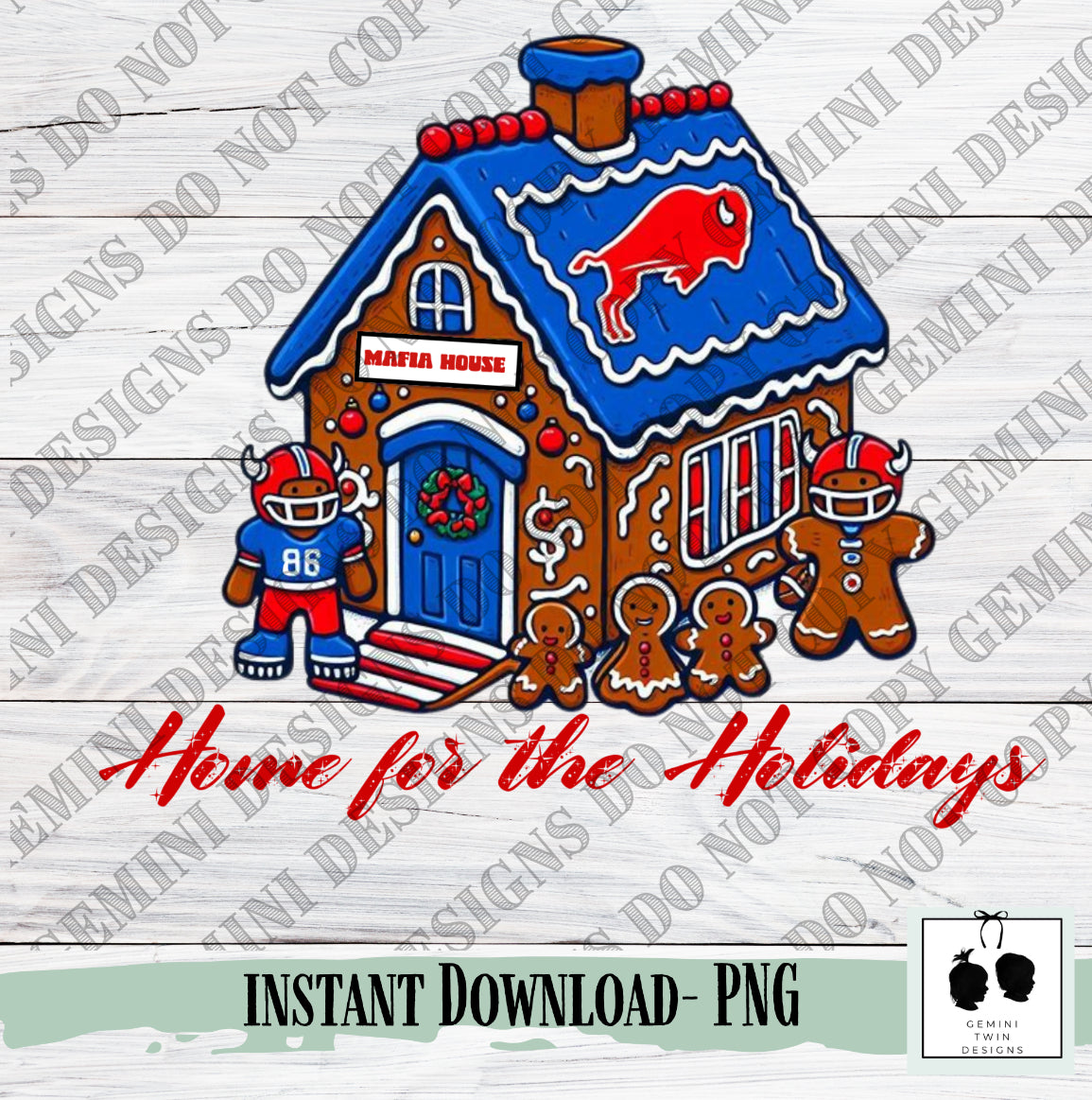 Mafia Gingerbread – Gemini Twin Designs