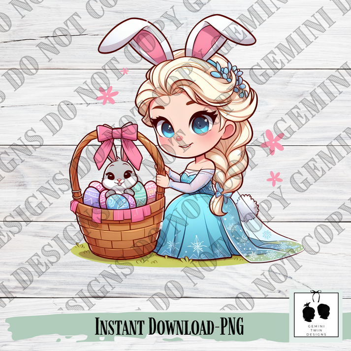 $2 Tuesday Easter Elsa – Gemini Twin Designs