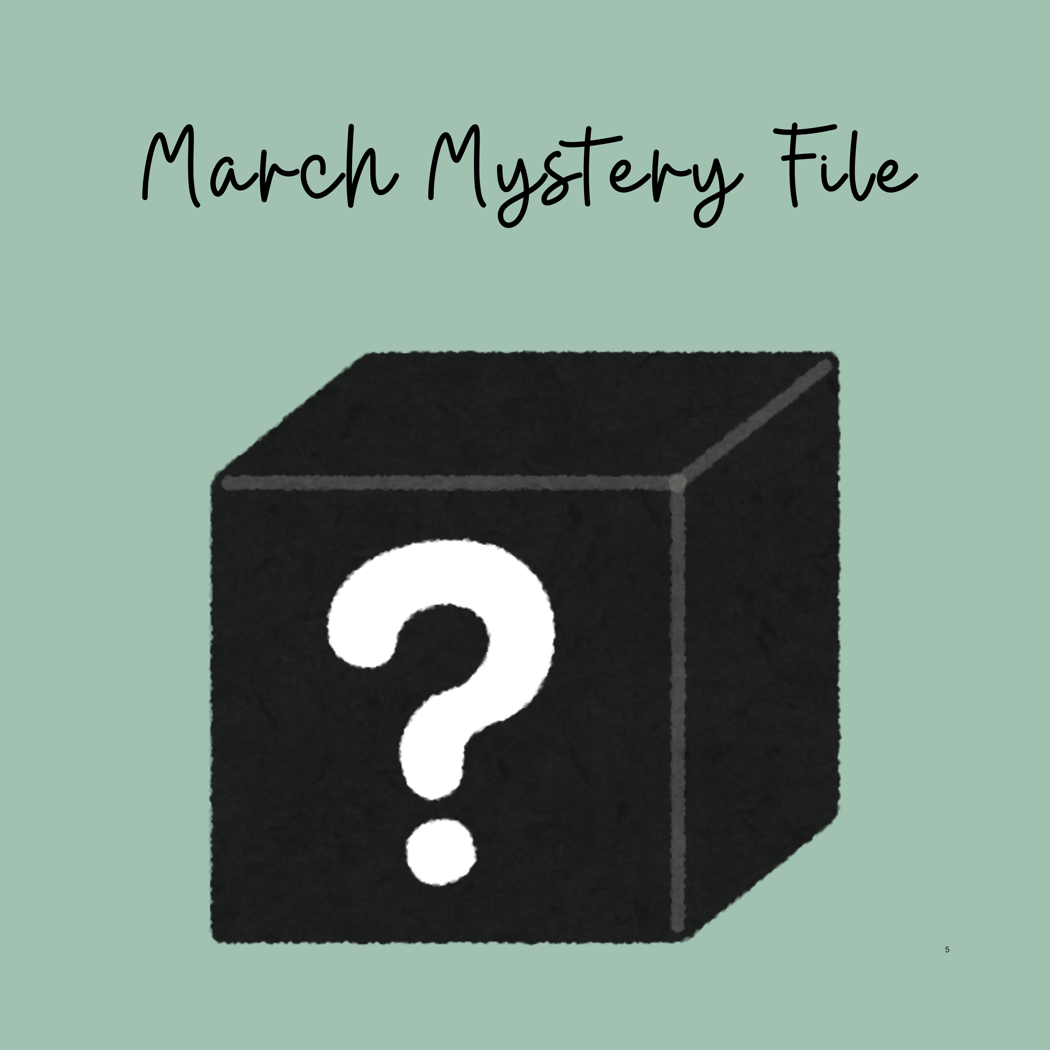 Mystery File – Gemini Twin Designs